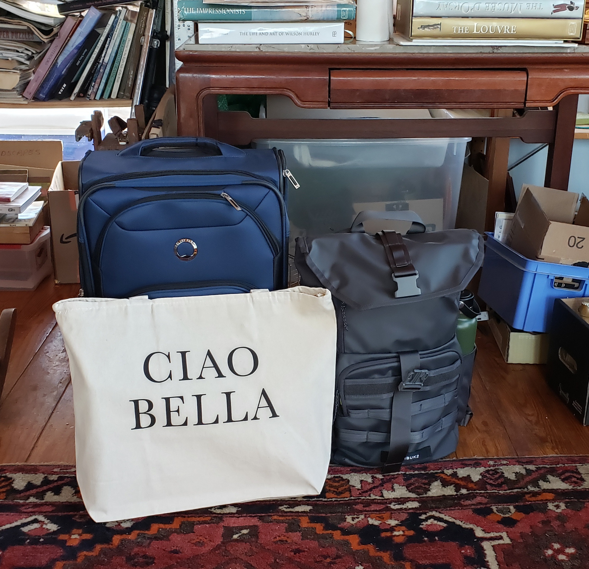 Packing with Paints for Padula, Italy – Jeanean Songco Martin Painting Blog